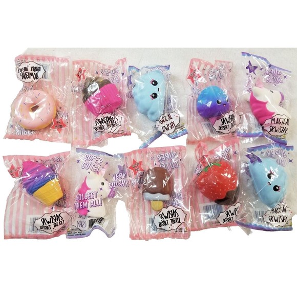 SKWISHY | Toys | Mixed Theme Squishy Skwishy Slow Rise Foam Stress ...
